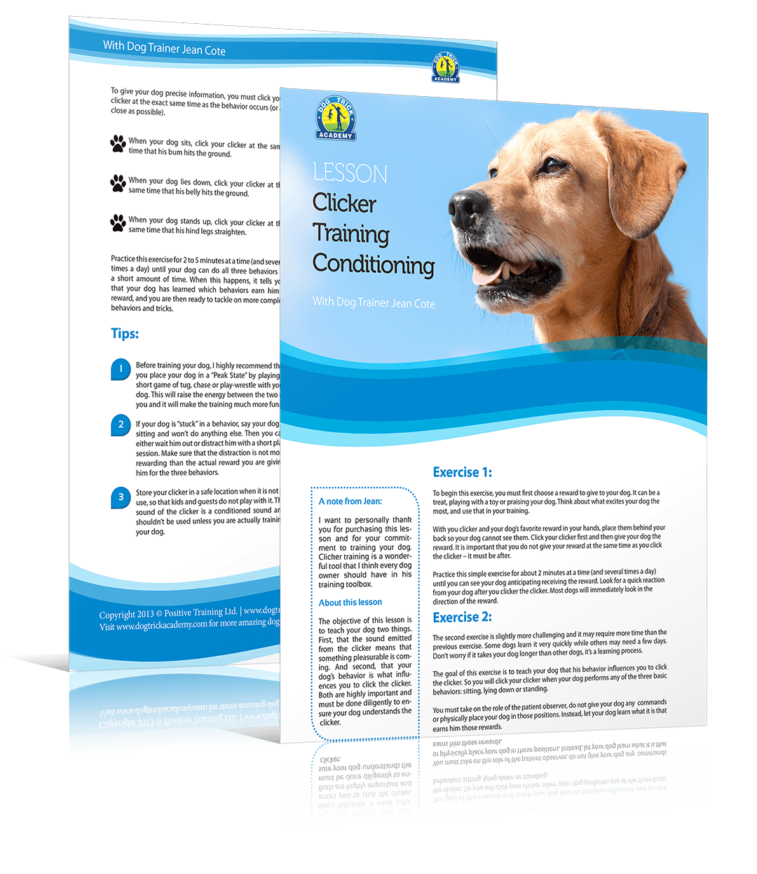 Clicker Training Conditioning - Dog Trick Academy